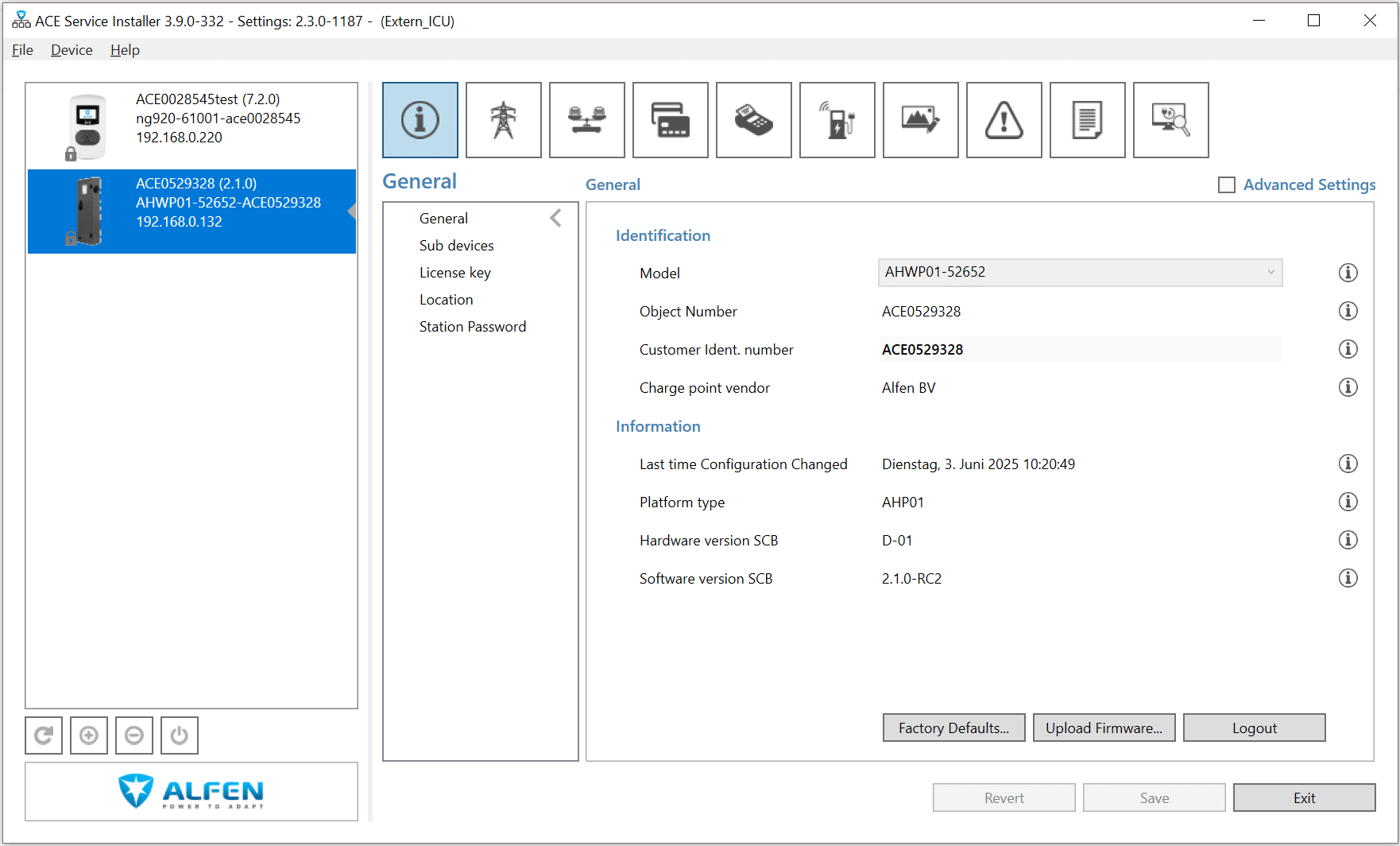 Alfen Integration Guide - Monta Help center