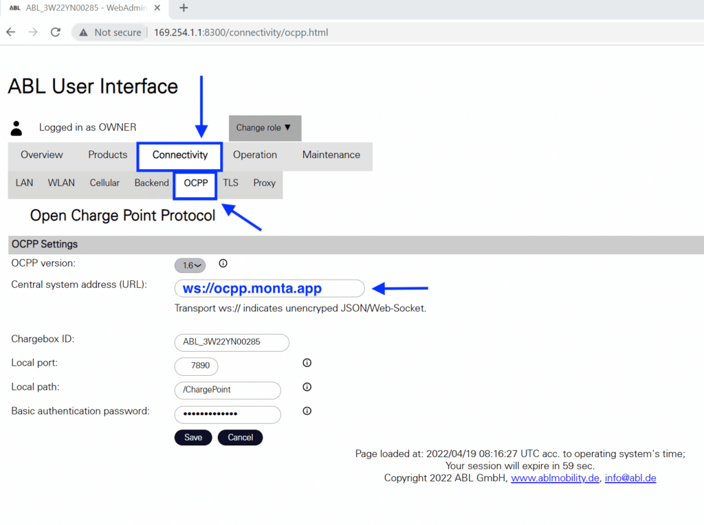 ABL Integration Guide - Monta Help center